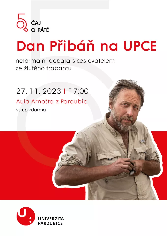 Dan Přibáň na UPCE | Univerzita Pardubice